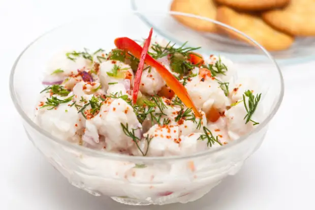 صورة وصفة Seabass Ceviche لجيمي أوليفر