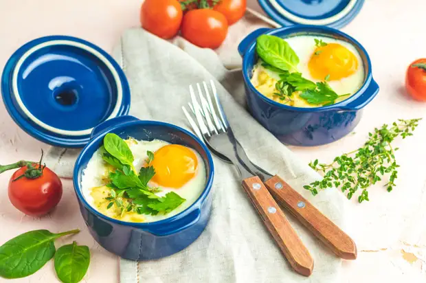 Egg breakfasts: resepten foar ynspiraasje