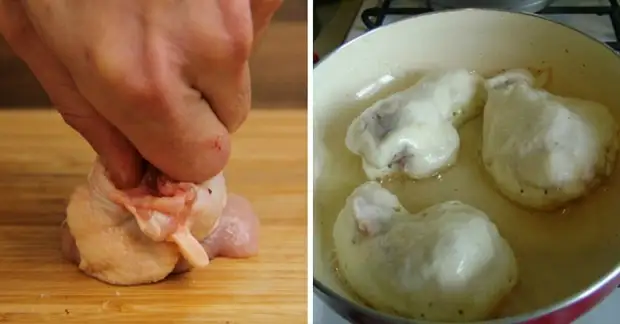 poulet en pâte