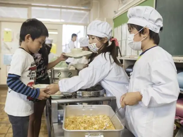 La comida en la educación japonesa