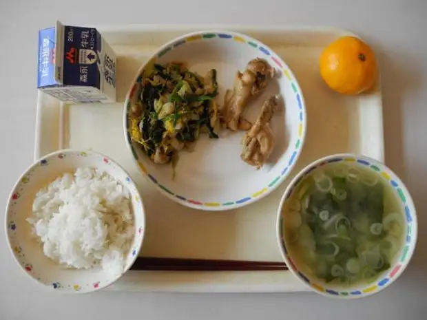 La comida en la educación japonesa