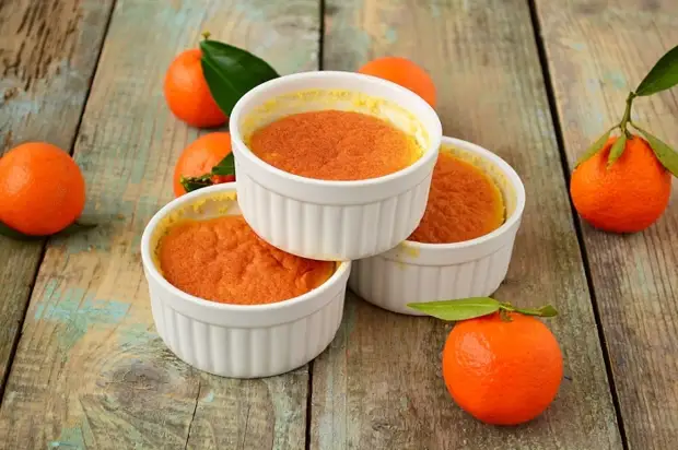 Tangerine soufflé. \ Larawan: google.ru.